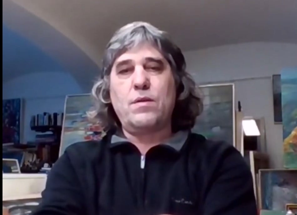 VIDEO / Teodor Buzu, pictor: Apropiat de străini, poartă o lume cu sine ...